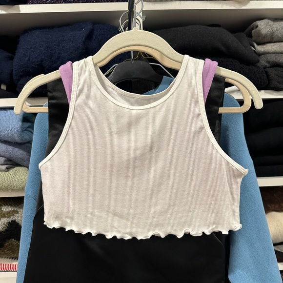 SET Active | Tops | Limited Edition Set X Parke Formcloud Layered Bra Size S Petunia | Poshmark